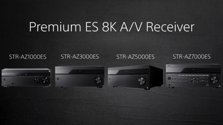 北米ソニー公式が、8K対応AVレシーバー 最大13.2 CHのESシリーズ「STR-AZ7000ES / AZ5000ES ...