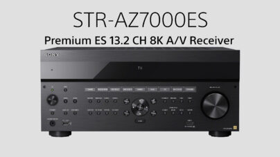 北米ソニー公式が、8K対応AVレシーバー 最大13.2 CHのESシリーズ「STR-AZ7000ES / AZ5000ES ...