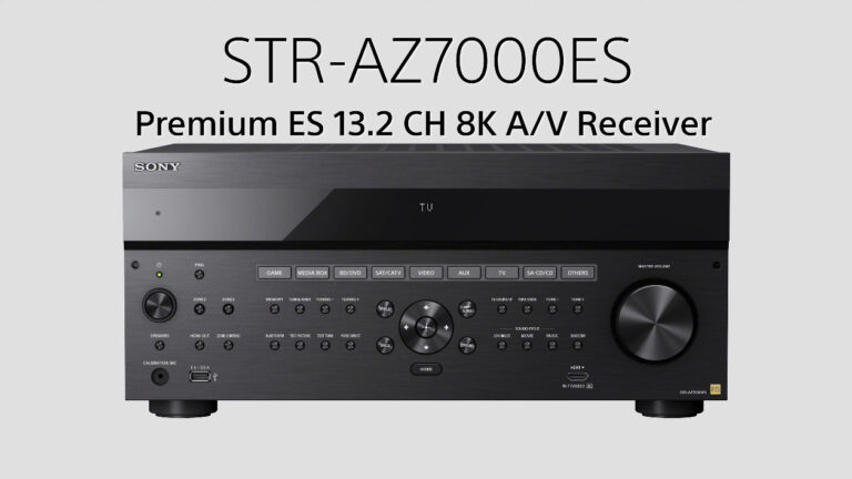 北米ソニー公式が、8K対応AVレシーバー 最大13.2 CHのESシリーズ「STR-AZ7000ES / AZ5000ES ...