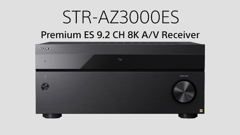 北米ソニー公式が、8K対応AVレシーバー 最大13.2 CHのESシリーズ「STR-AZ7000ES / AZ5000ES ...