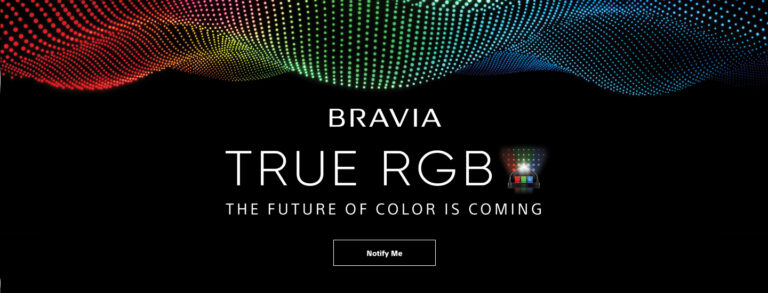 ソニー、RGB MiniLEDテレビ 2026年最新ブラビアを今春発表！BRAVIA True RGB The future of color ...