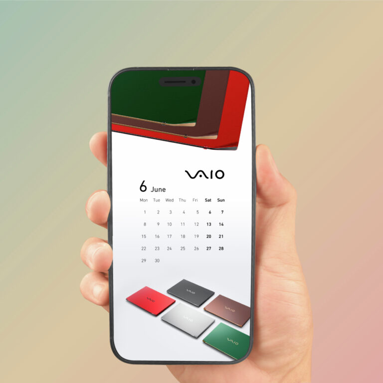 VAIO公式SNS限定のVAIOカレンダー(PC、スマホ用)壁紙を配信。6月は、VAIO SX14-R カラーバリエーション。 - ソニーが ...
